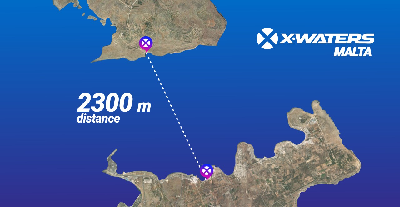 X-WATERS Malta 2024 Three islands - one swim Gozo, Comino and Malta